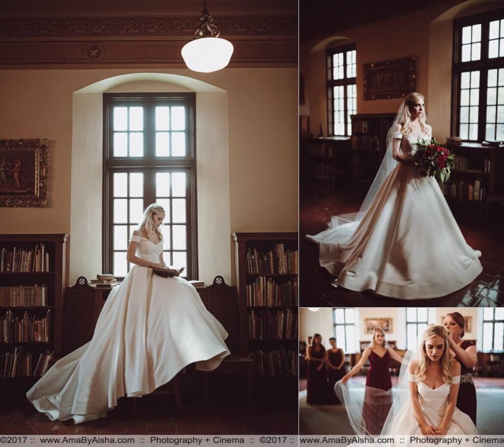 Julia Ideson Library Wedding | Ama By Aisha